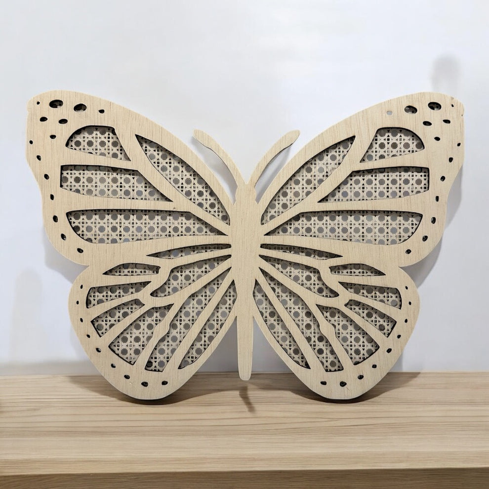 Rattan Butterfly – Pearly Haze Designs